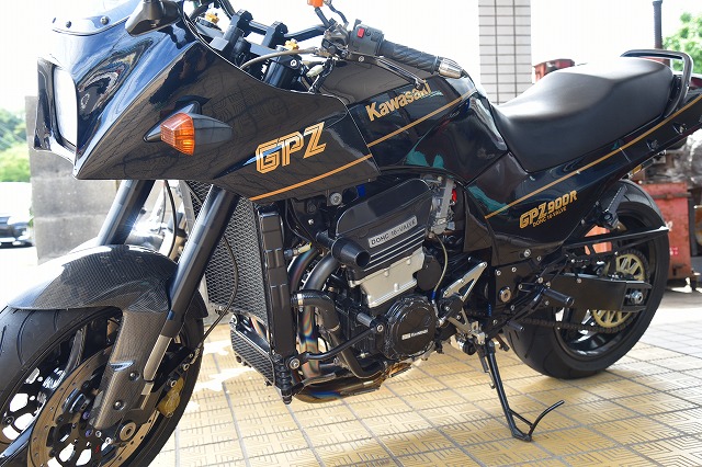 GPZ900Rリアサスリンク&オーリンズフロントフォーク延長 GPZ900Rリアサスリンク&オーリンズフロントフォーク延長